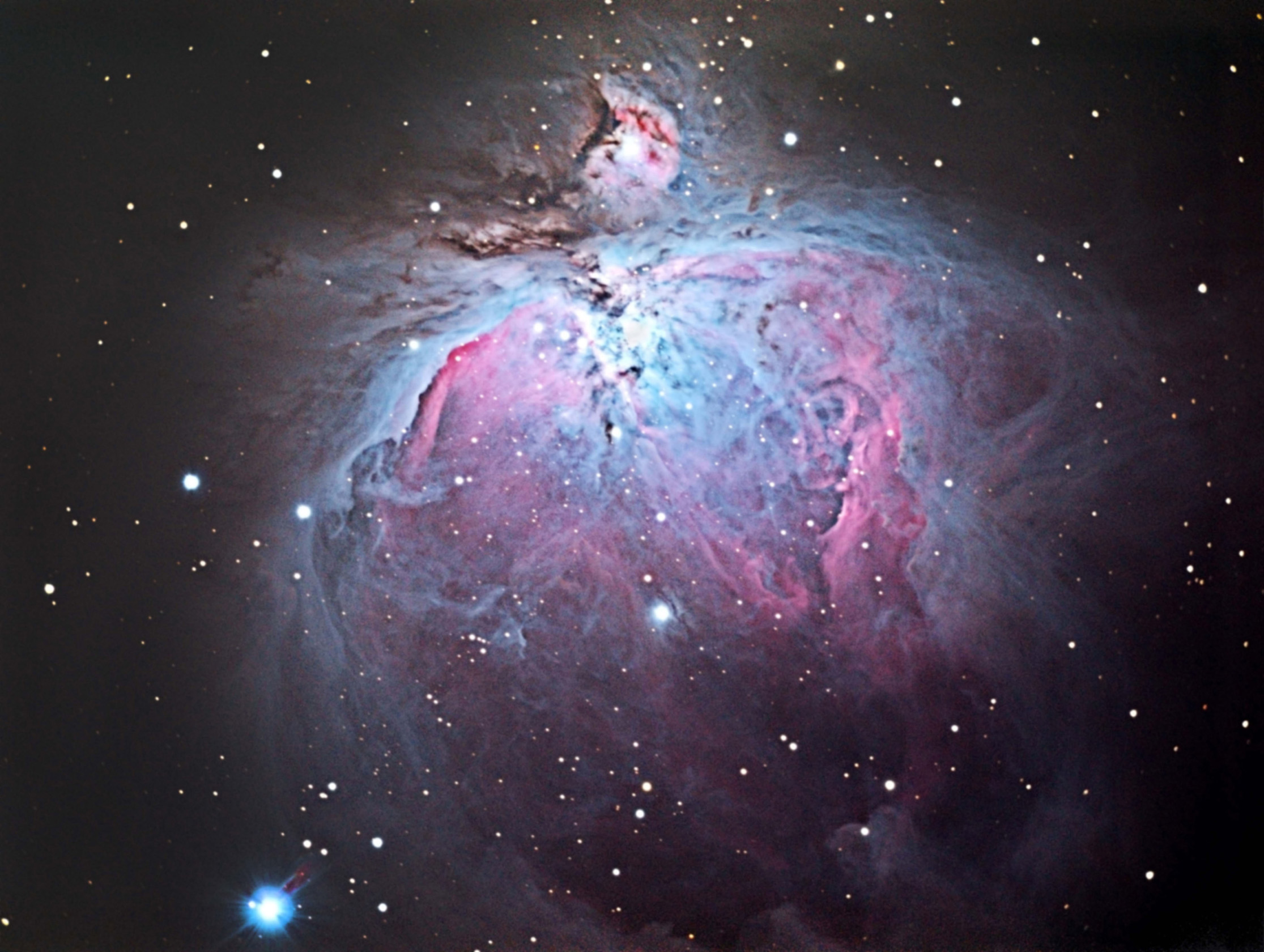 Middle Finger Nebula Pillars Column